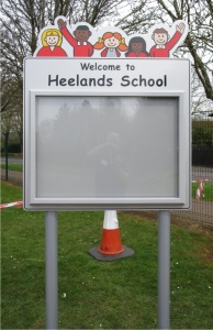 Character Outdoor School Notice Board - Signs 4 Schools